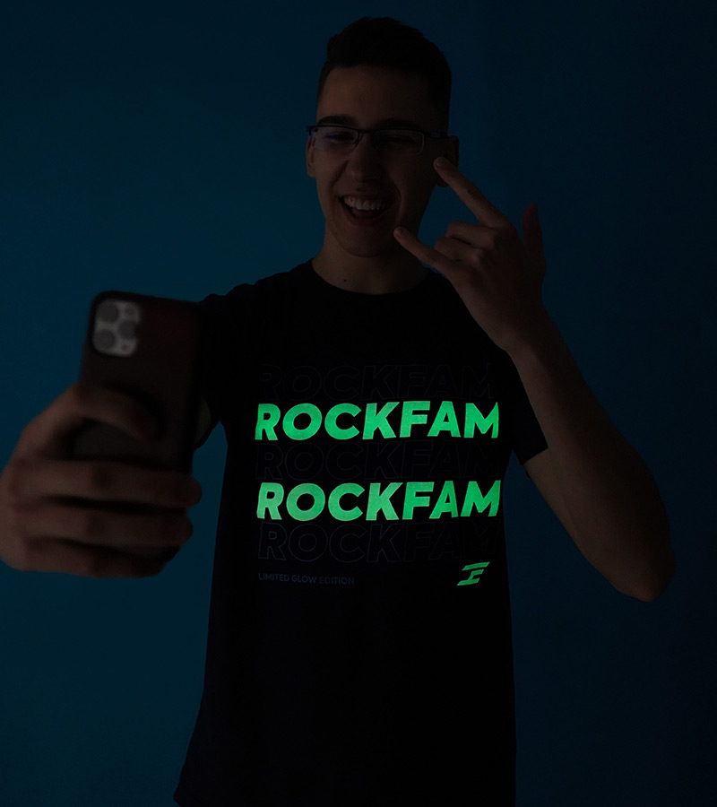 ROCKFAM GLOW MAJICA - RockFam Shop